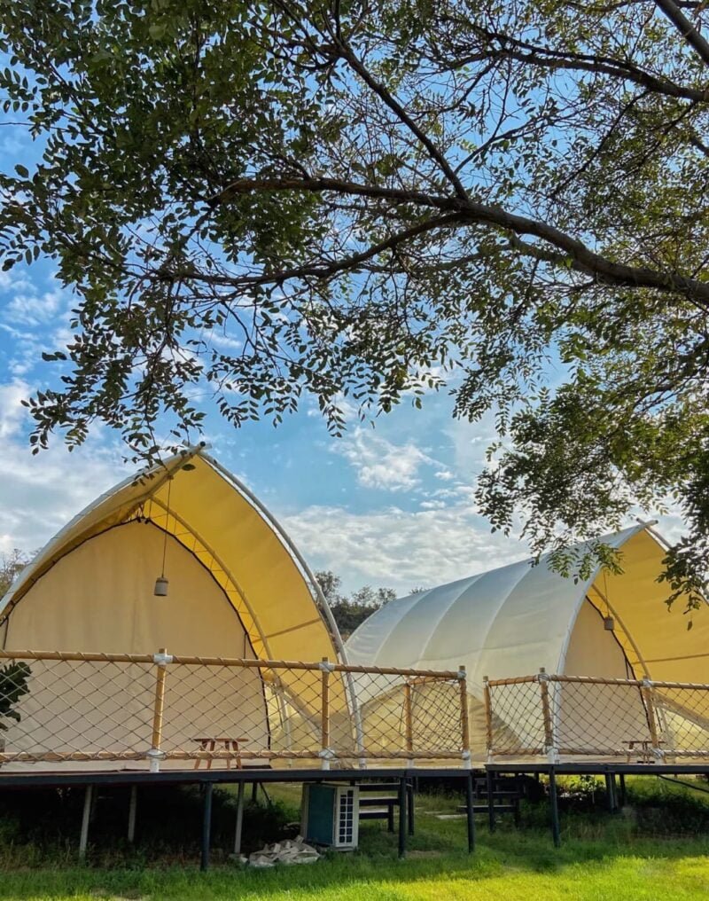 Glamping Pods With Amazing Sea View