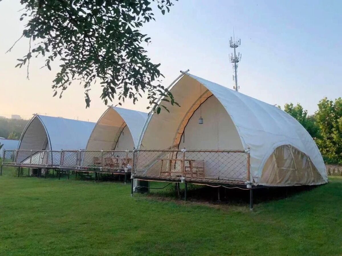 Glamping Pods With Amazing Sea View