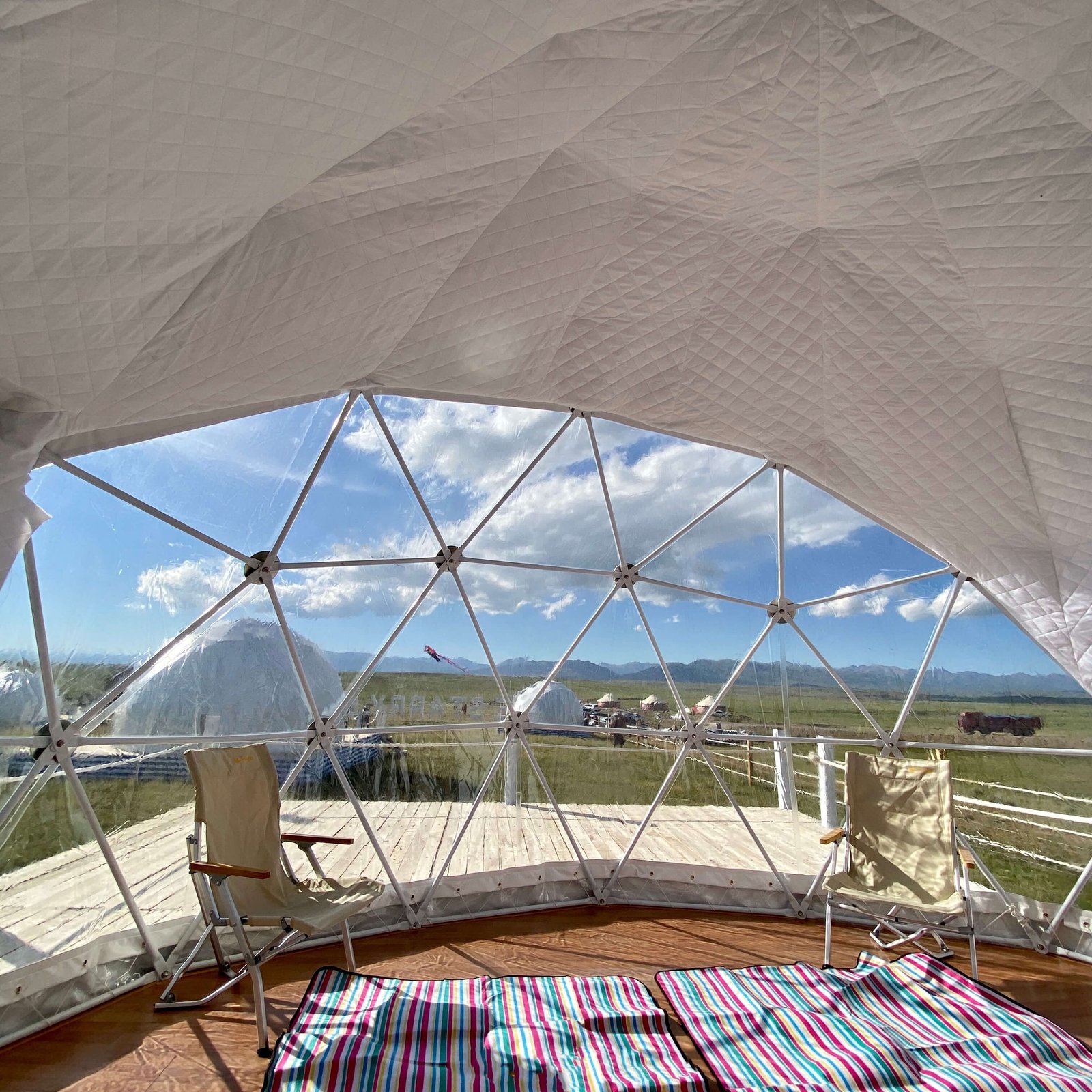Geodesic Dome Glamping Tent - Embrace The Dream And The Starry Sky!