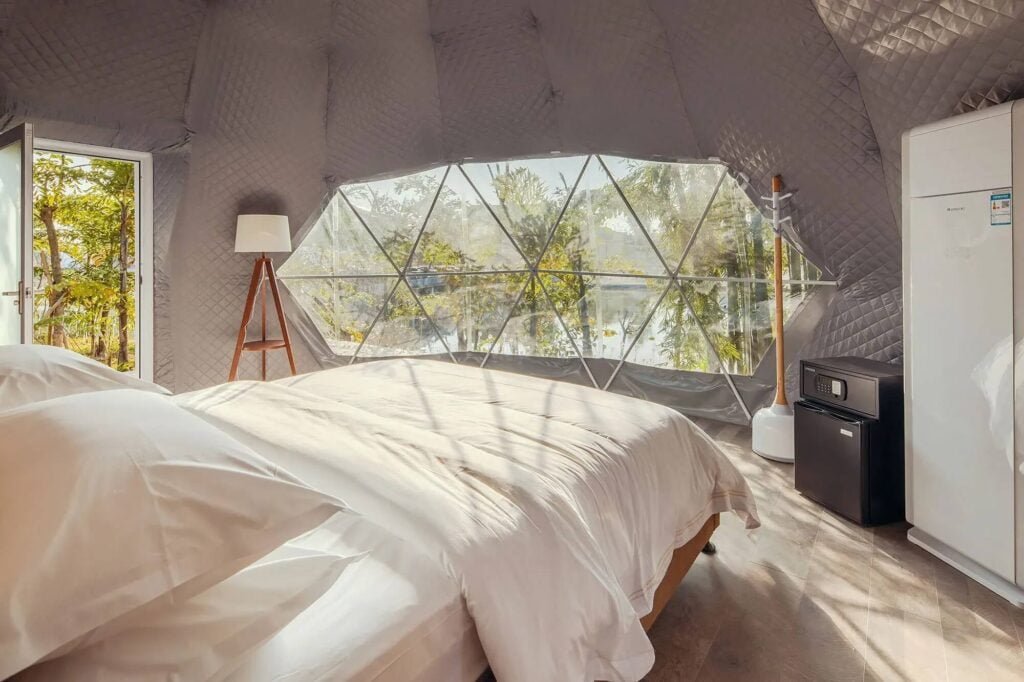 Luxury Glamping Dome Tent | Geodesic Dome Tent Home For Sale