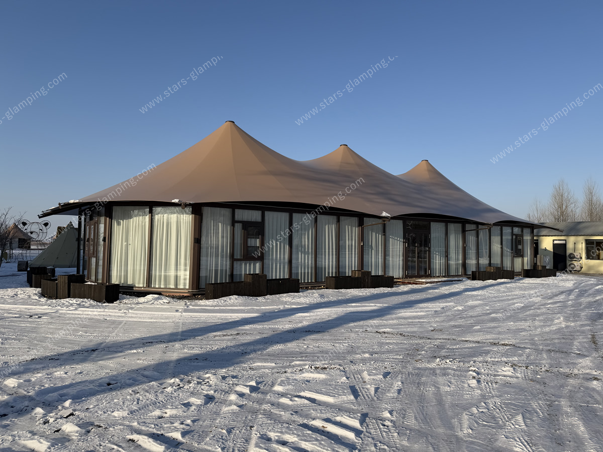 Prefabricated House Tent | Safari Tent House | Luxury Tent House