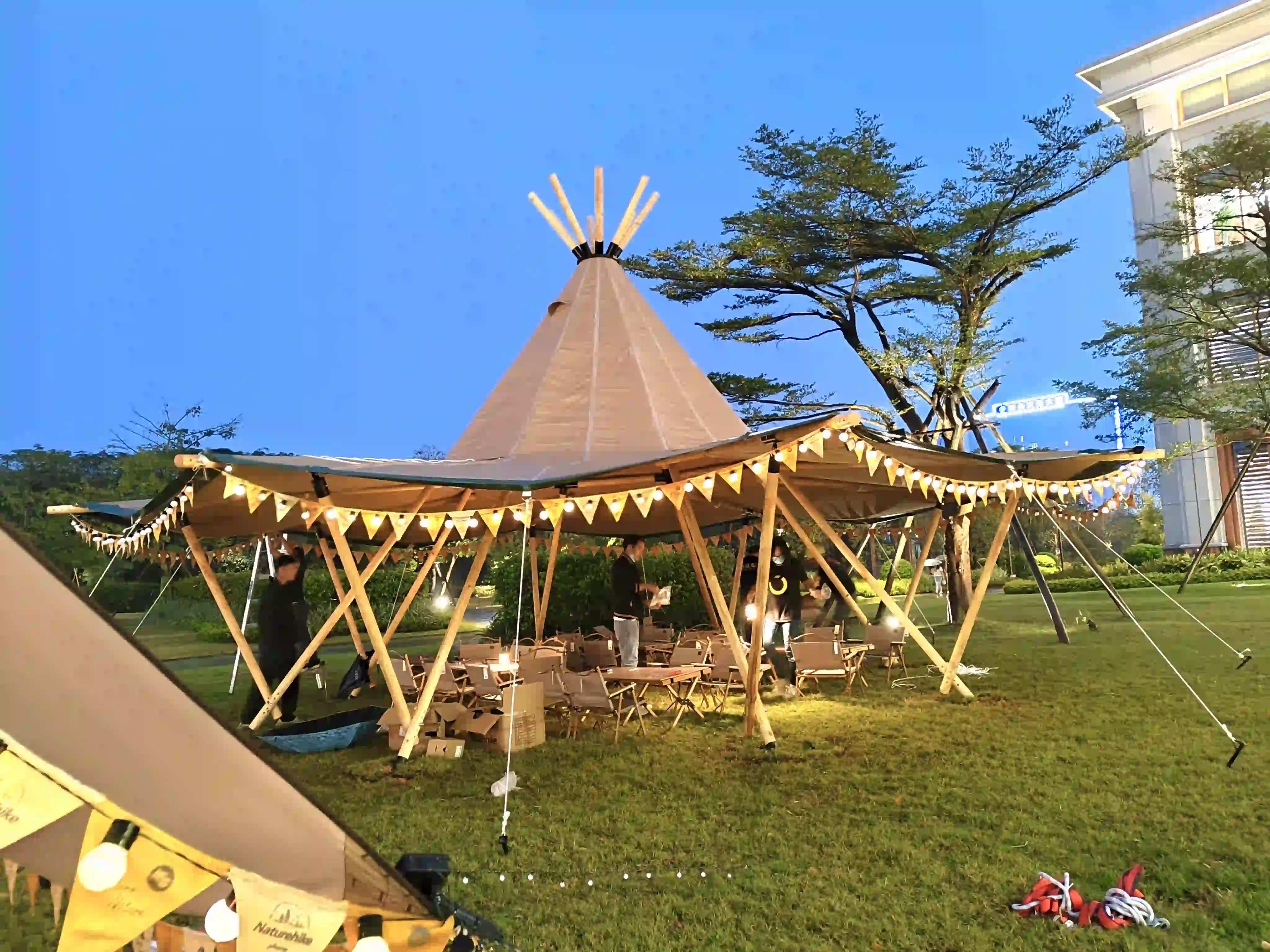 Tipi Party Tent | Indian Safari Tent | Tipi Glamping Tent For Sale
